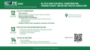 ICOPE – International Conference of Oil Palm and Environment